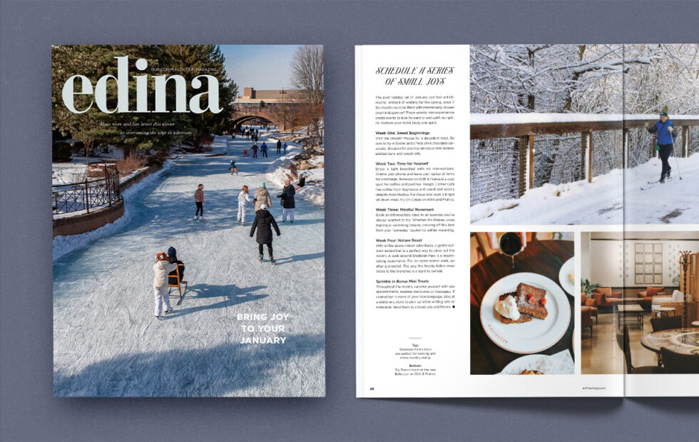 Welcome to the January 2026 Issue | Edina Magazine